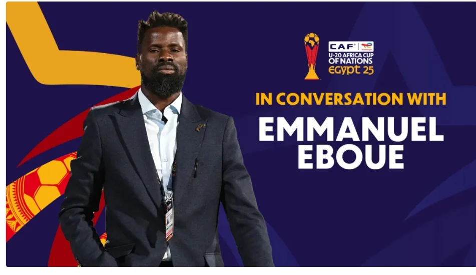 Emmanuel Eboué, une nouvelle voie dans le football à la CAN U20 CAF ...