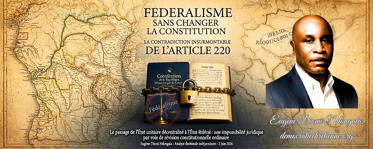 Fédéralisme sans changer la constitution : La contradiction ...
